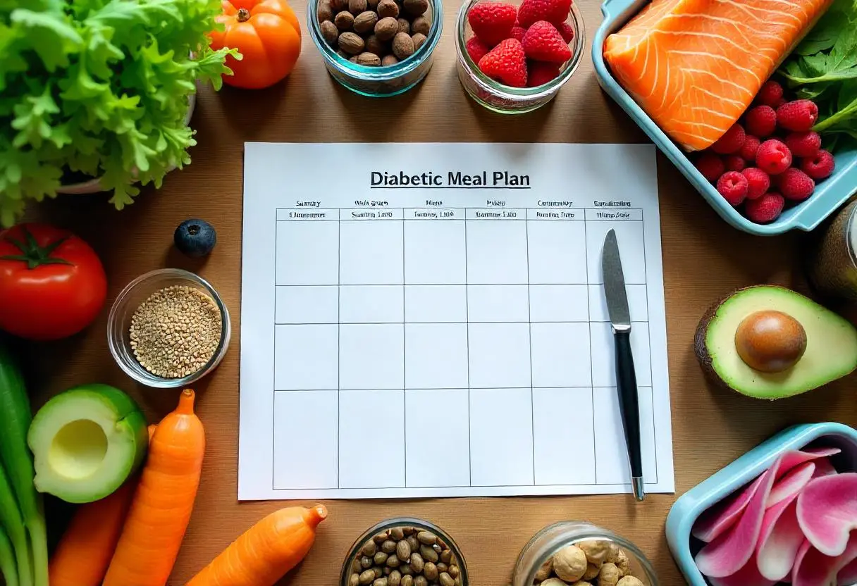 Simple Diabetic Meal Plan Template to Try This Week