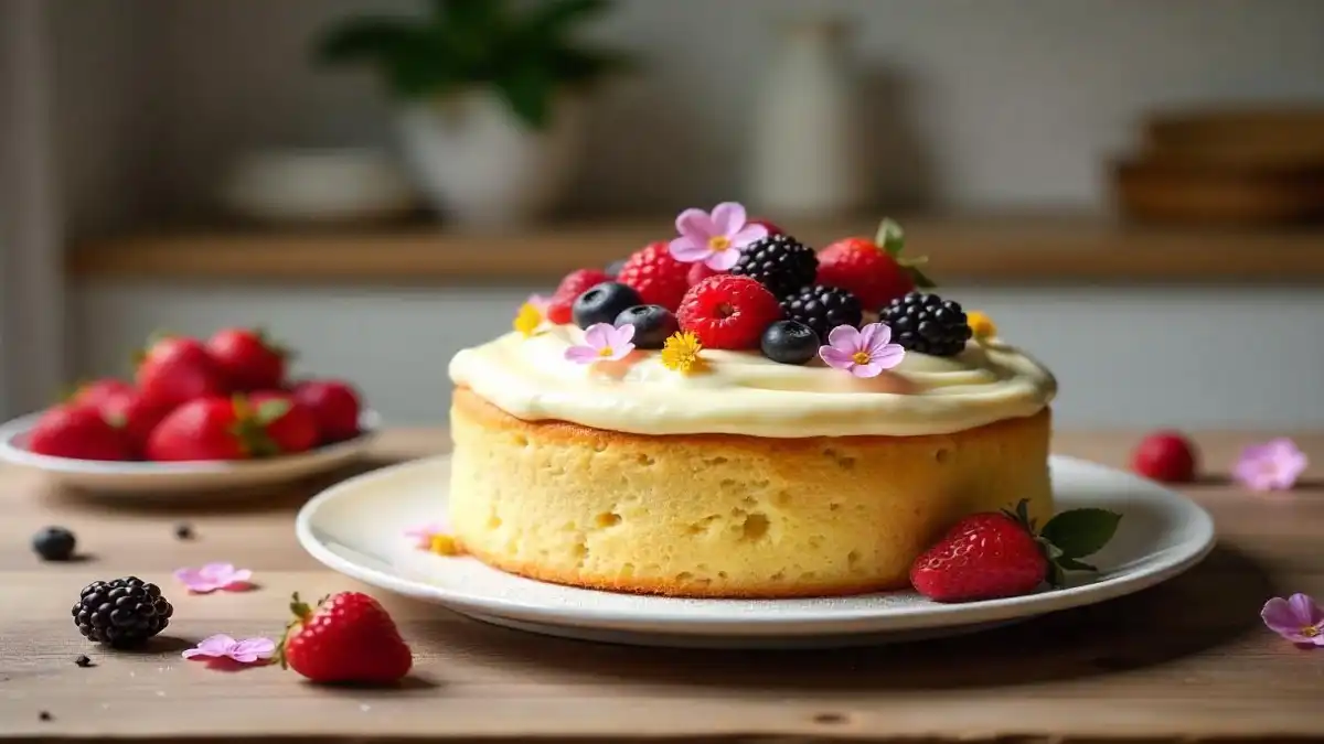 Diabetic Friendly Sugar Free Cake (No Aspartame)