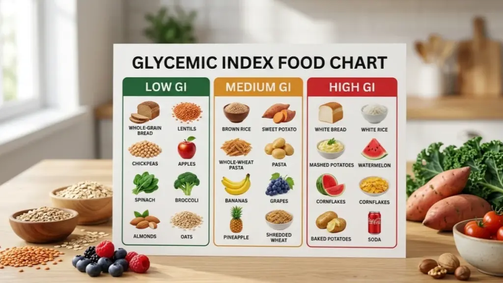 Complete Glycemic Index Chart for Diabetics